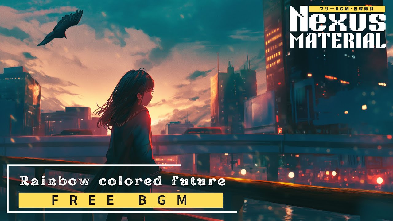 Rainbow colored future [ポップ] - NEXUS MATERIAL